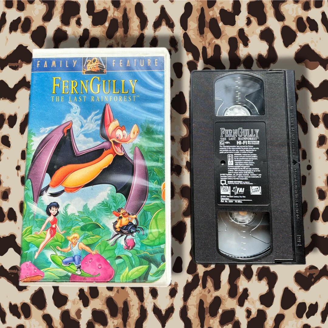 Fern Gully the Last Rainforest (1992) Nostalgic Cartoon Family ...