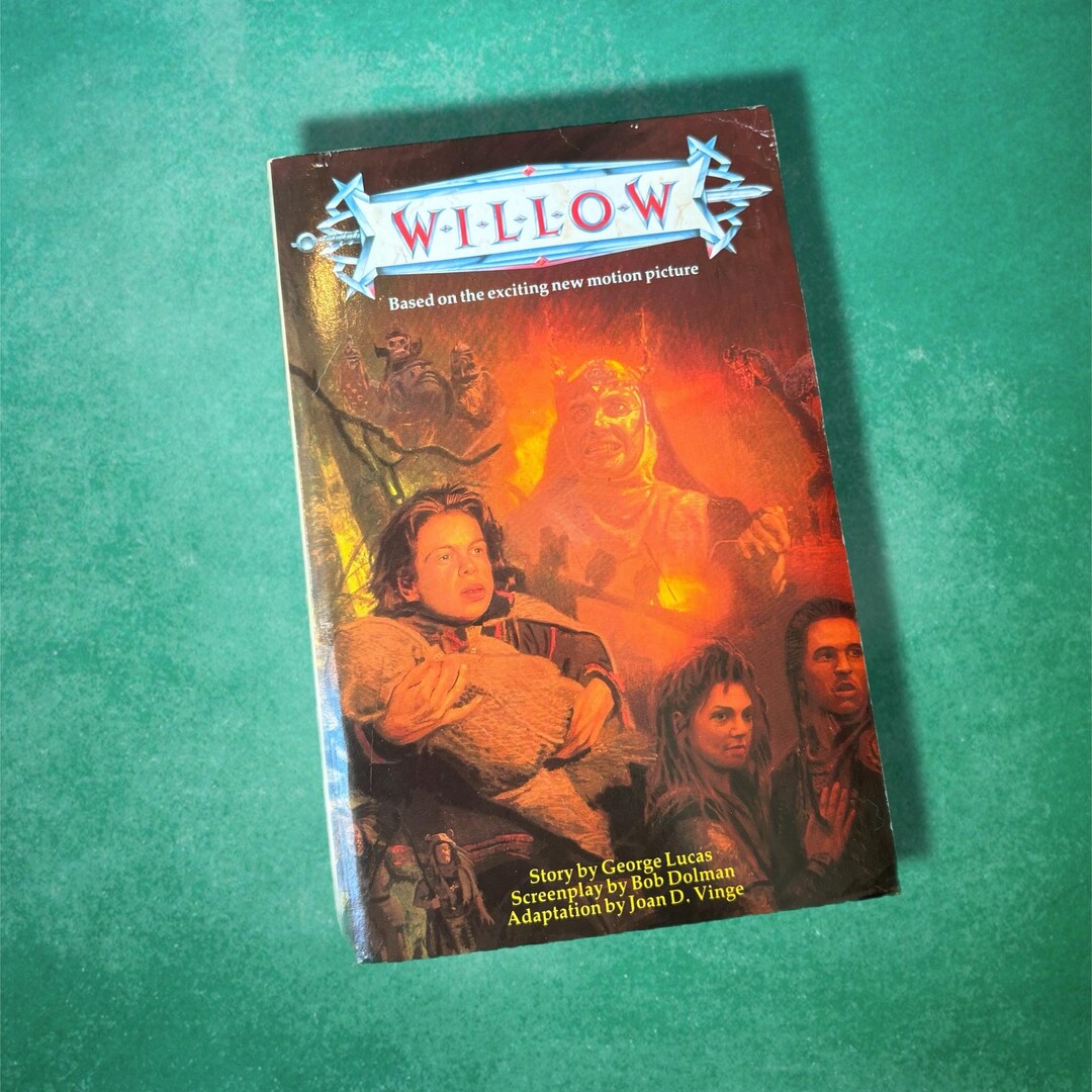 Willow Novelization Vintage 80s George Lucas Fantasy Paperback Book - Etsy