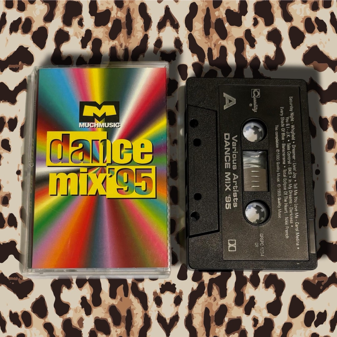 Dance Mix 95 Vintage Much Music Cassette Tape - Etsy