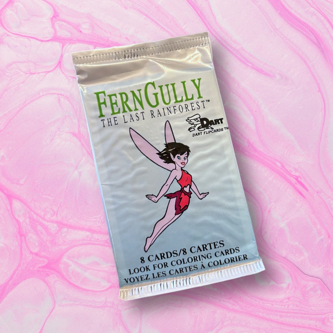 Fern Gully the Last Rainforest Vintage 90s Trading Cards UNOPENED - Etsy