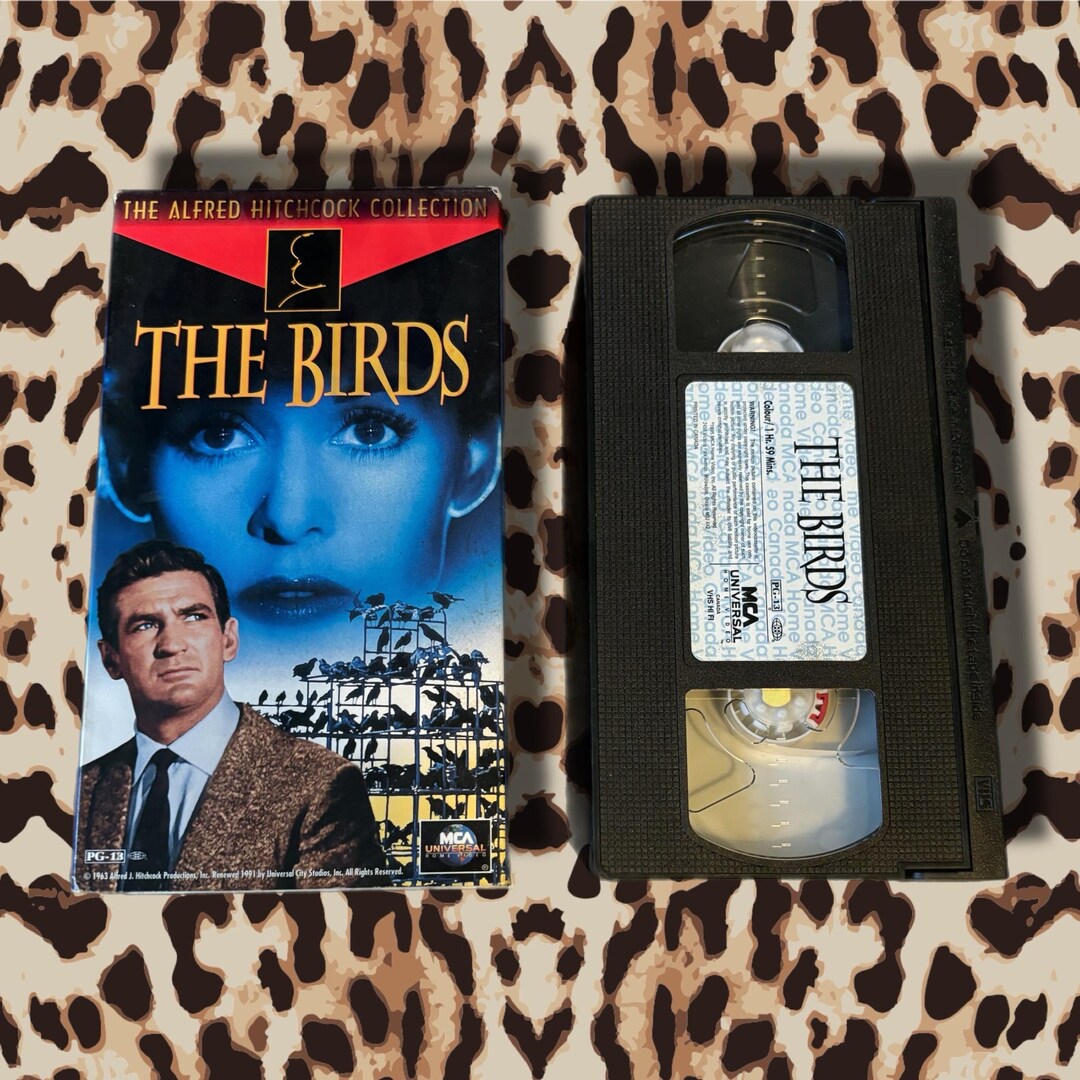 Alfred Hitchcocks the Birds 1963 Vintage Mystery Thriller VHS Tape - Etsy