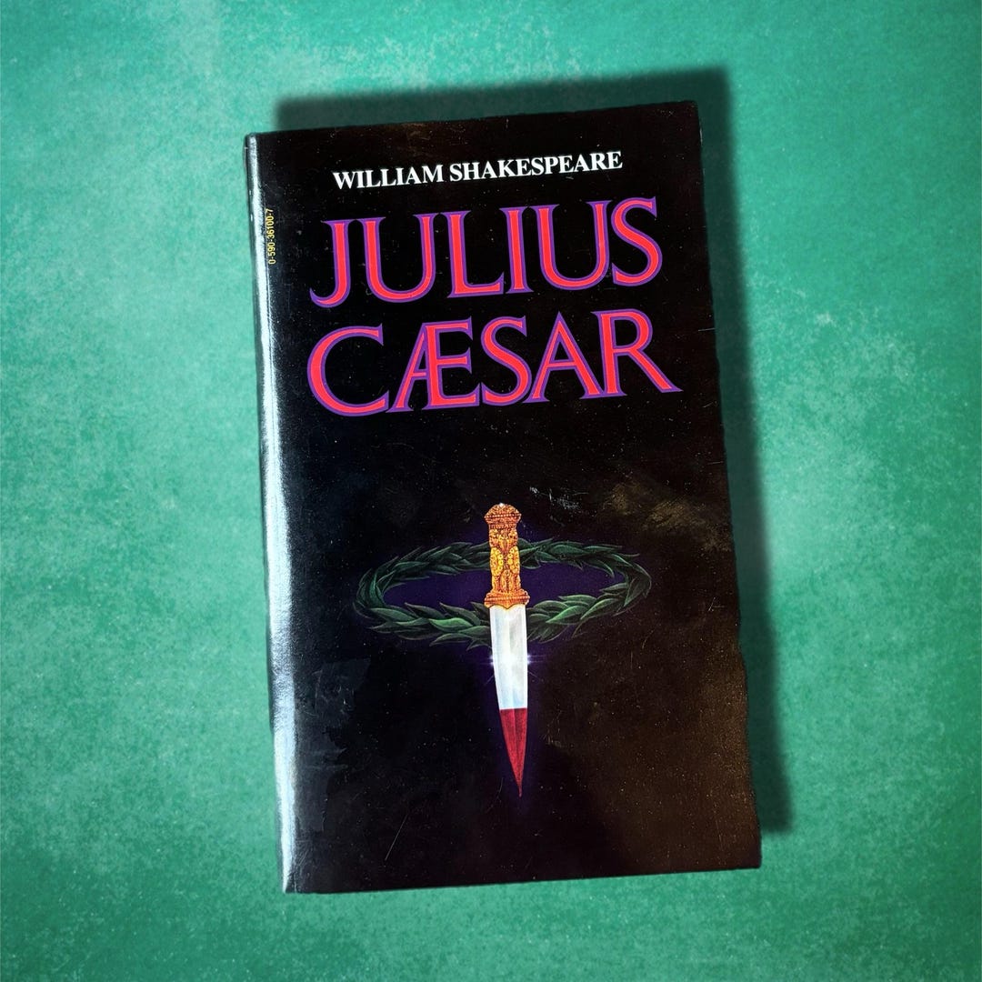 Julius Caesar by William Shakespeare Vintage Scholastic Classic ...