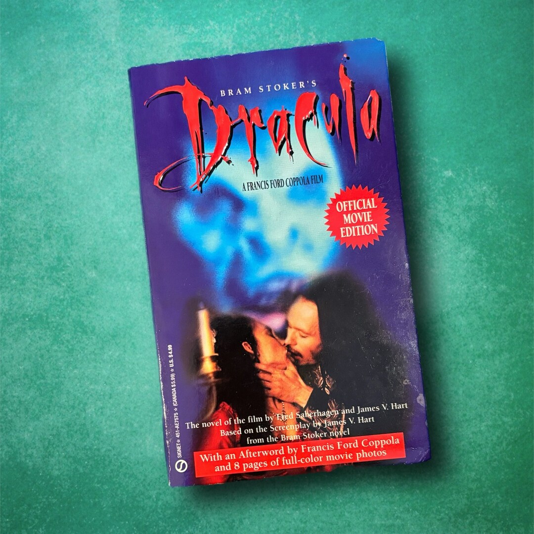 Bram Stokers Dracula Official Movie Edition Horror Thriller Paperback ...