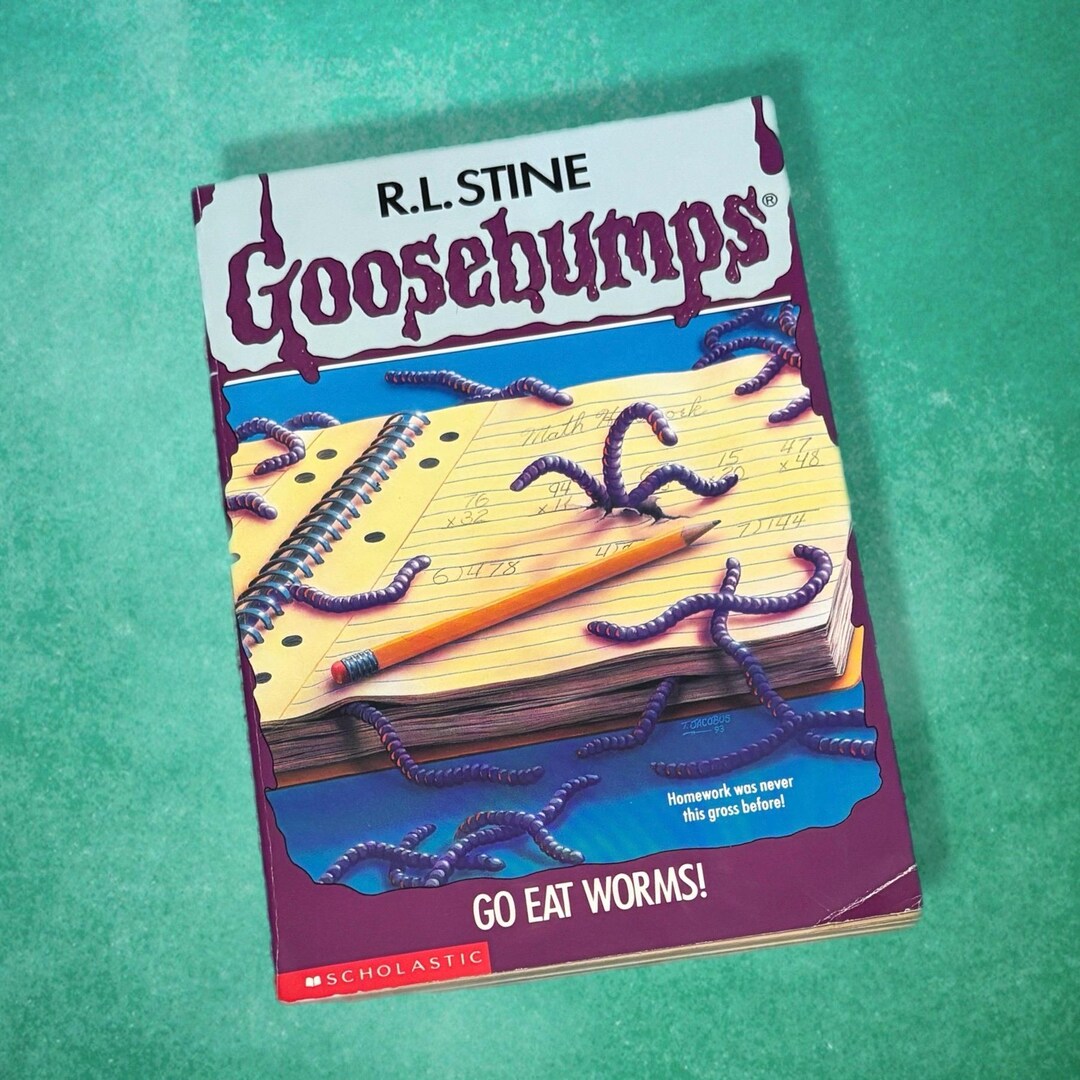 Goosebumps #21: Go Eat Worms! - 90s Horror Paperback - Etsy