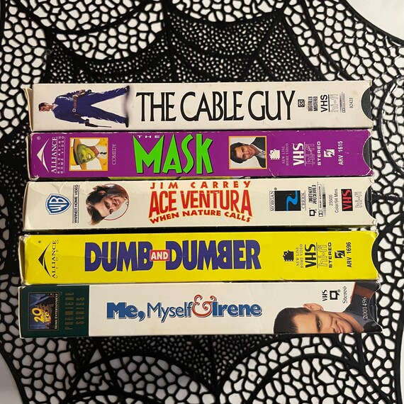 Jim Carrey Comedy VHS Tapes CHOOSE ONE - Etsy UK
