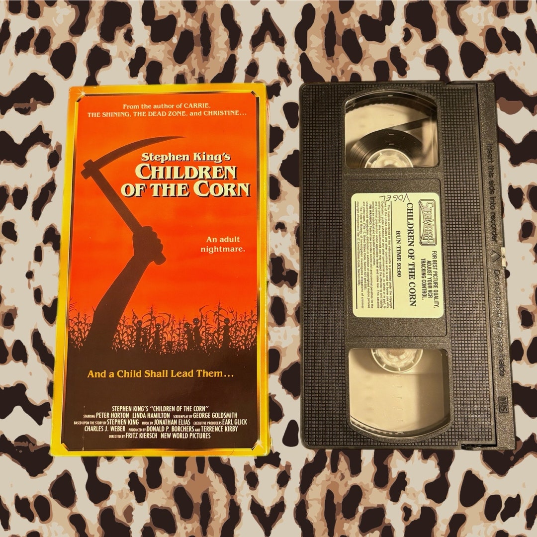 Stephen Kings Children of the Corn 1984 Vintage Horror VHS Tape - Etsy