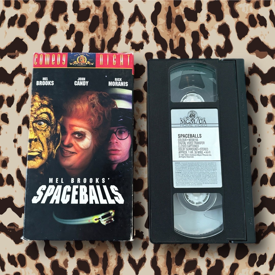 Spaceballs (1987) Comedy Sci Fi VHS Tape - Etsy