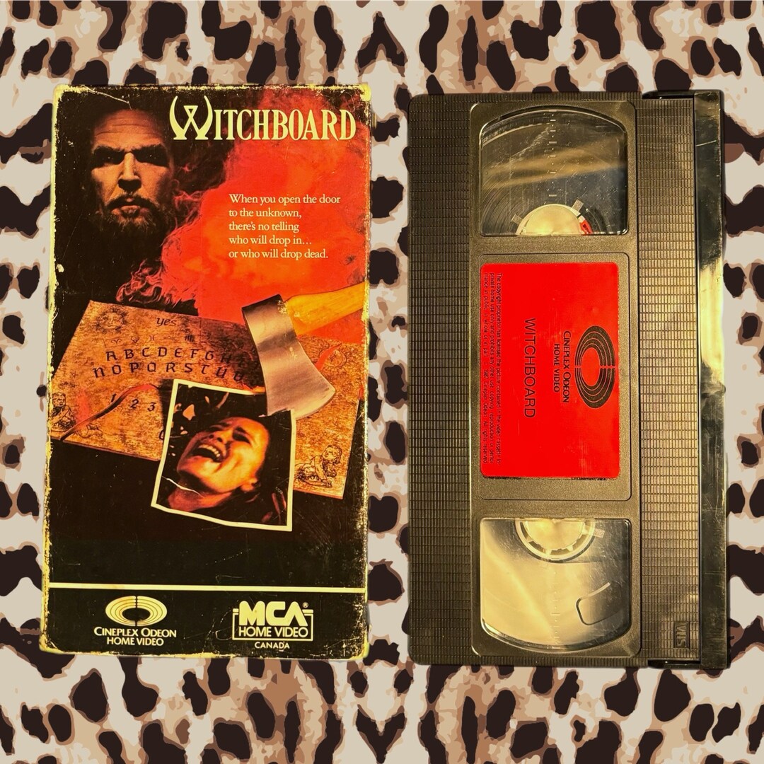 Witchboard 1997 Vintage Horror VHS Tape - Etsy Canada