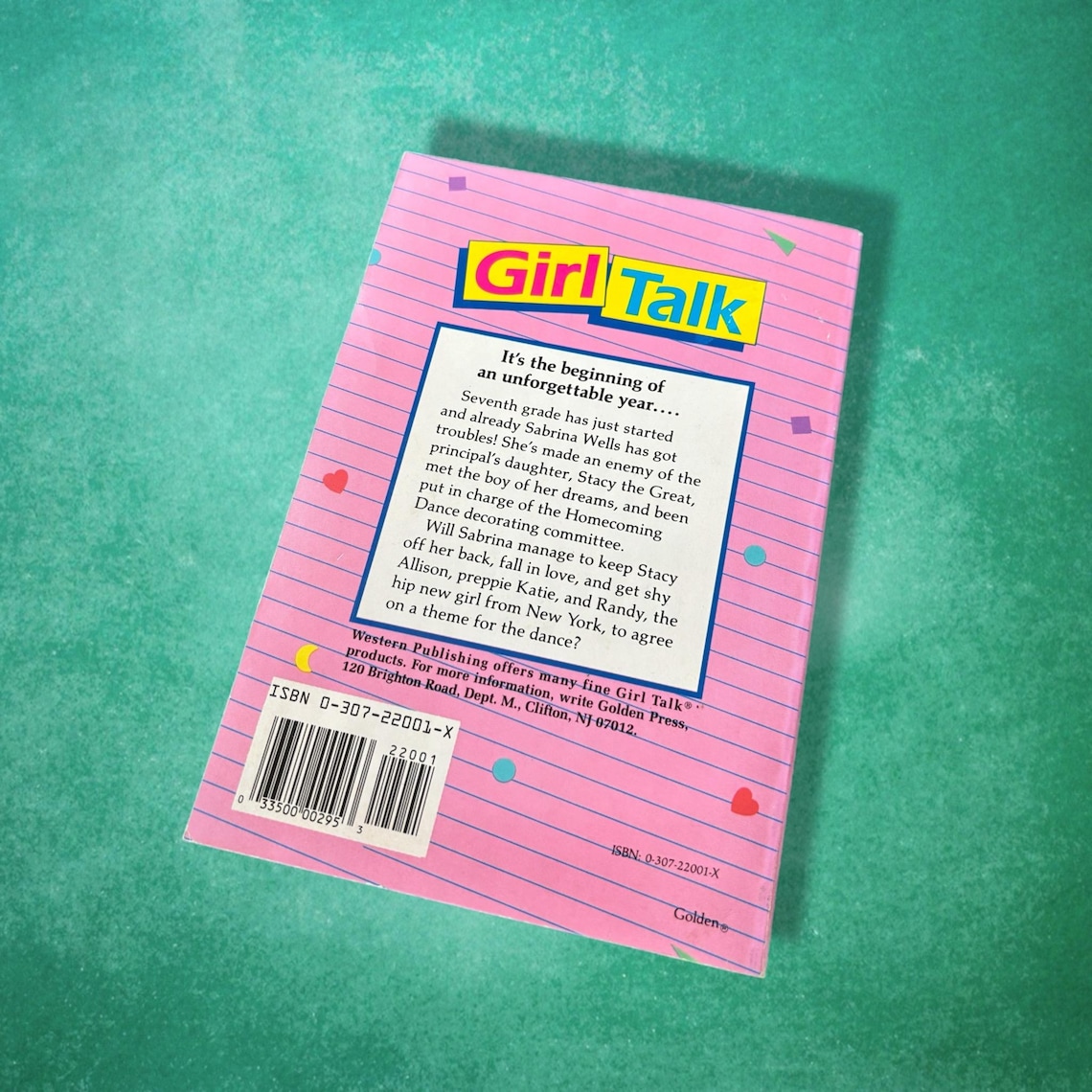 Girl Talk: Welcome to Junior High, 90s Kids Paperback Book - Etsy