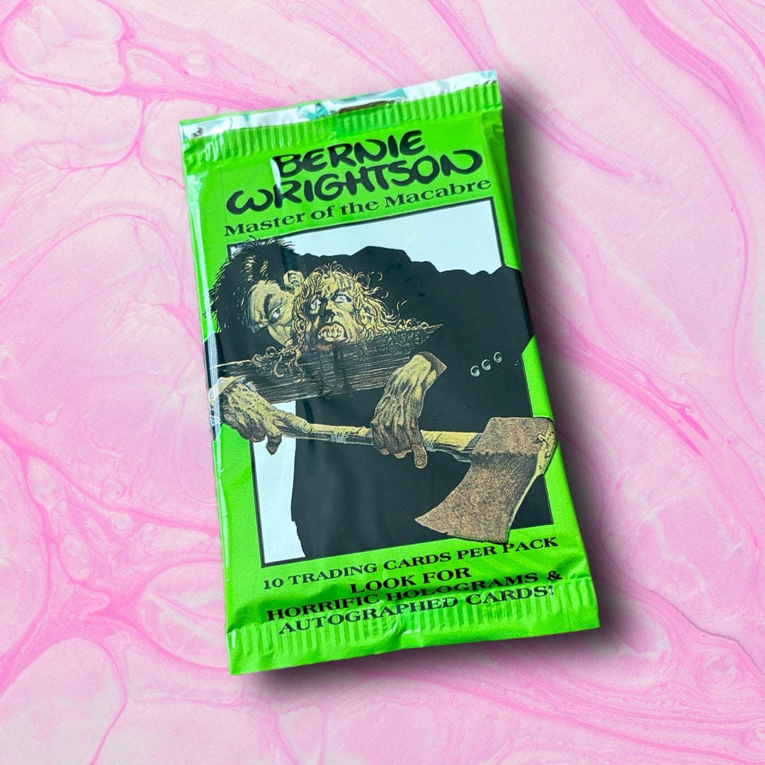 Bernie Wrightson Master of the Macabre Vintage 1993 Horror Collectible ...