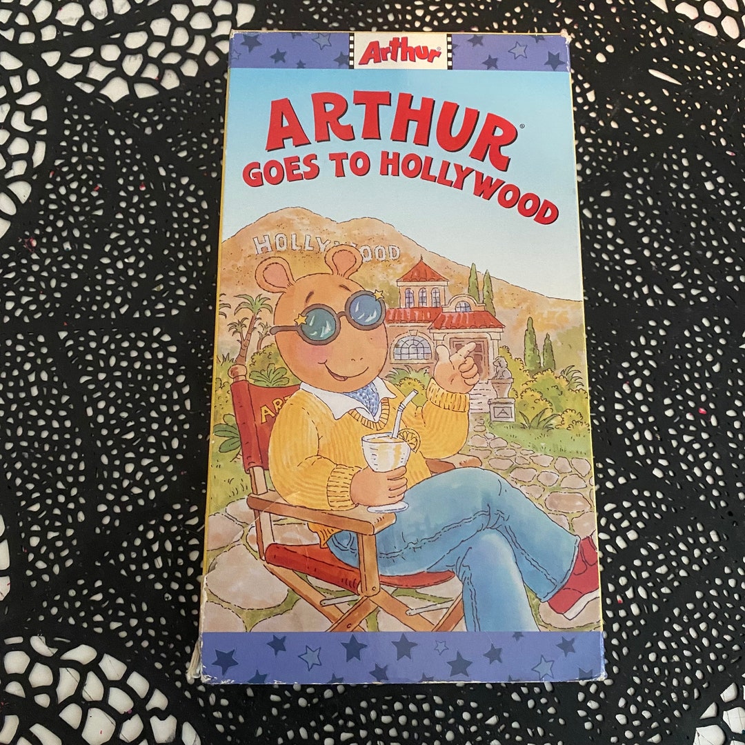 Arthur Goes to Hollywood 2000 Nostalgic Cartoon VHS Tape - Etsy