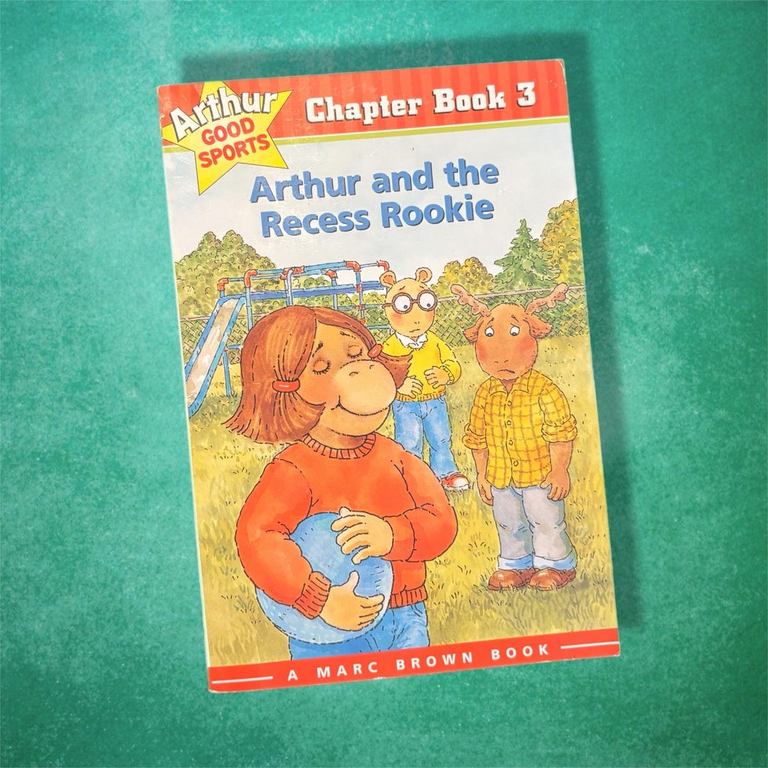 Arthur and the Recess Rookie: Vintage 90s Kids Chapter Book - Etsy