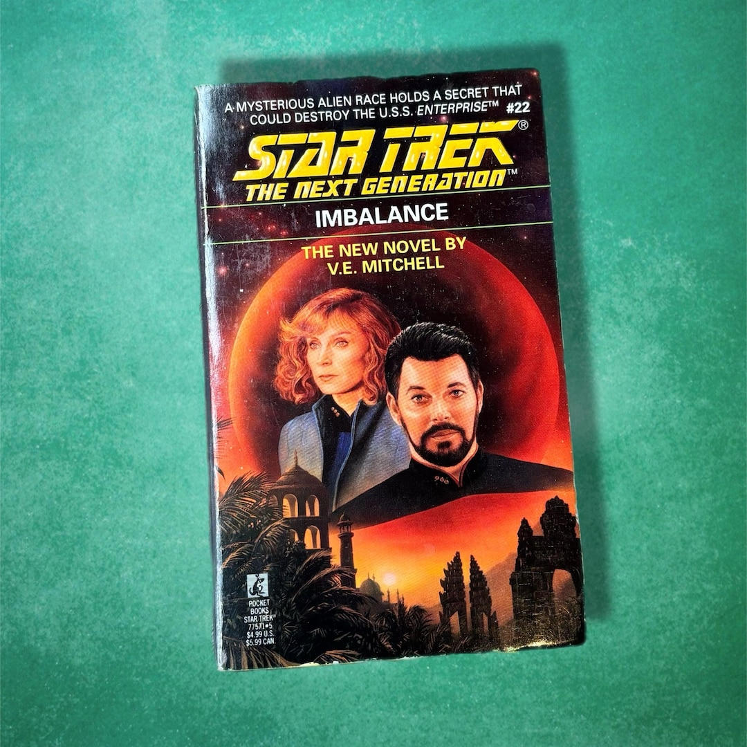 Star Trek the Next Generation Book #22 Imbalance by V. E. Mitchell ...