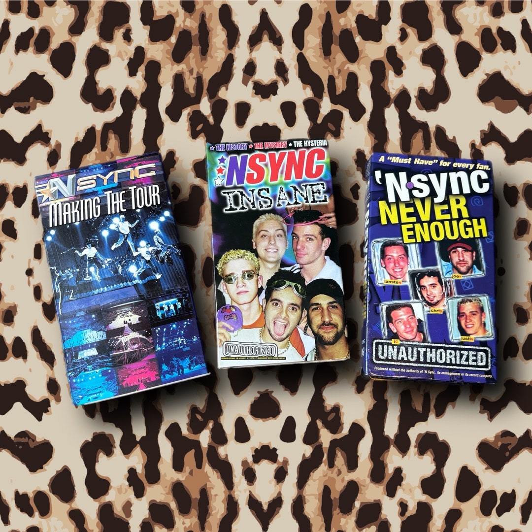Lot of 3 Vintage Nsync Pop Music VHS Tape - Etsy