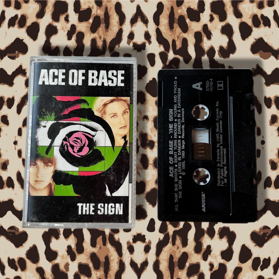 Ace of Base the Sign Vintage 90s Cassette Tape - Etsy