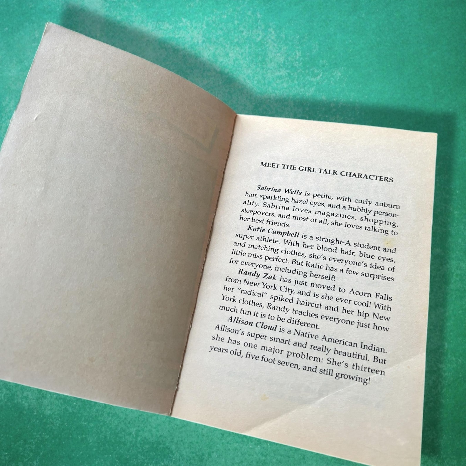 Girl Talk: Welcome to Junior High, 90s Kids Paperback Book - Etsy