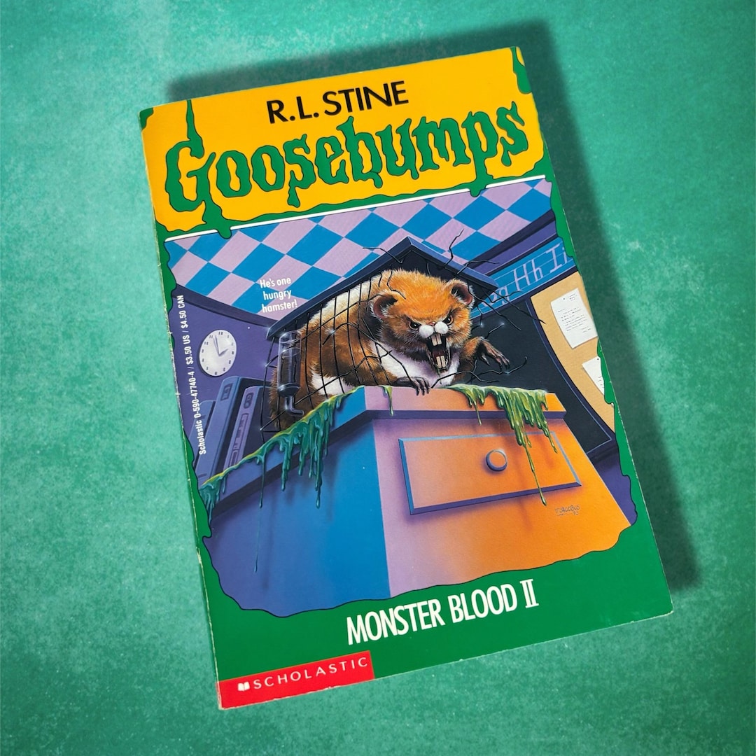 Goosebumps #18 Monster Blood II by R. L. Stine Vintage 90s Nostalgia ...