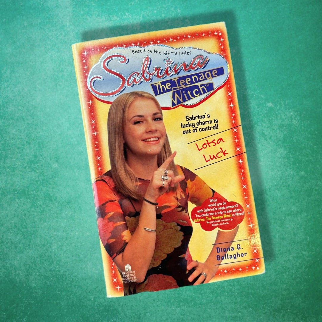 Sabrina the Teenage Witch Book #10 Lotsa Luck by Diana G. Gallagher ...
