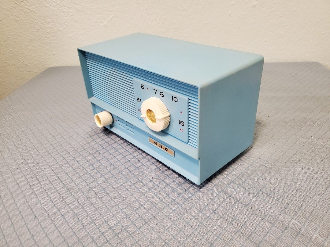 1960's Small Japanese Import 5 Tube Radio. Restored With Aux. Input for ...