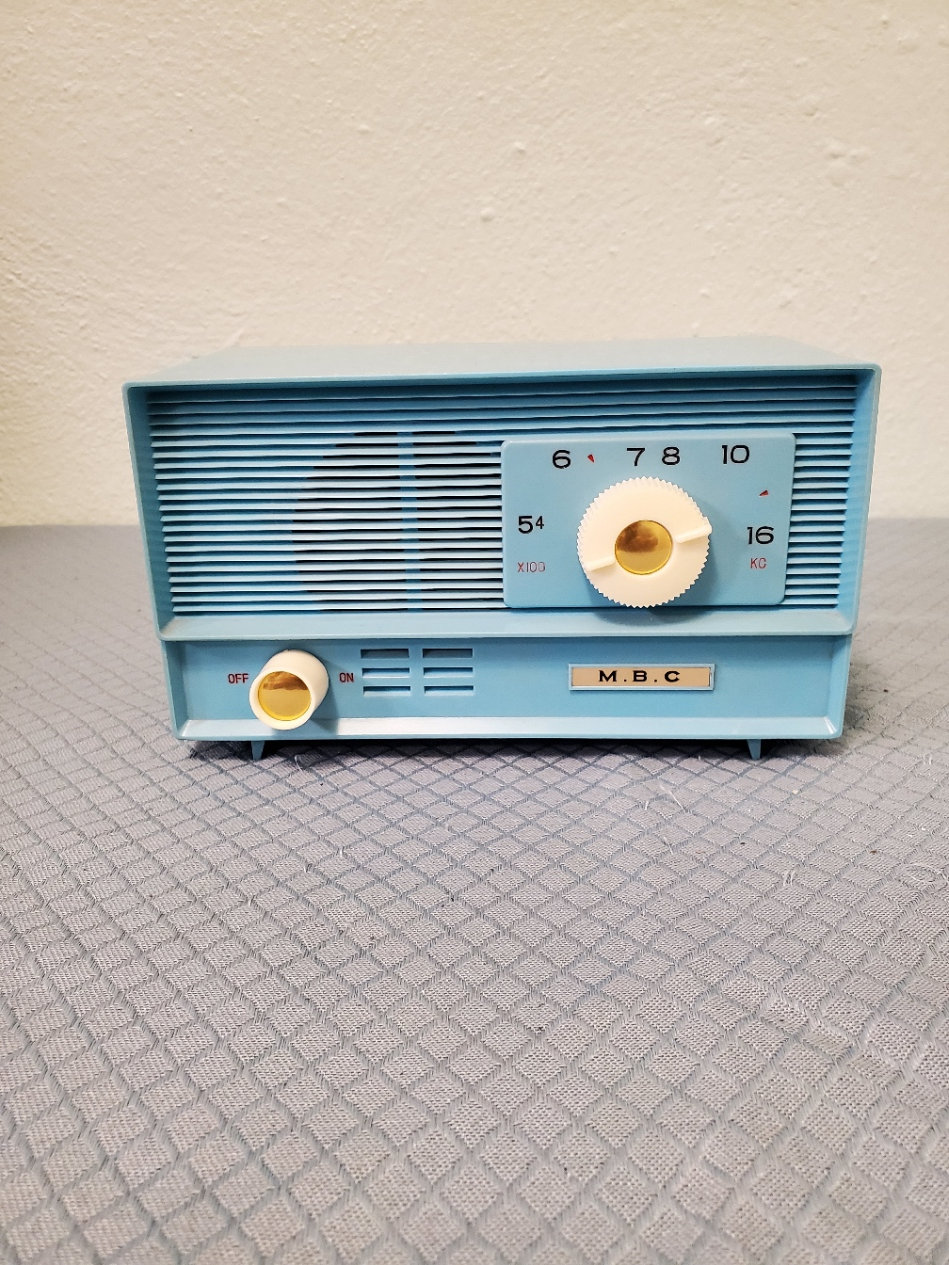 1960's Small Japanese Import 5 Tube Radio. Restored With Aux. Input for ...