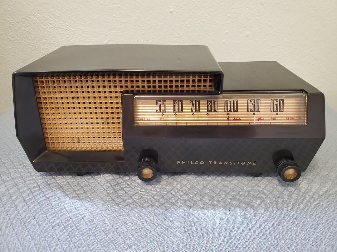 ICONIC 1953 Philco Model 53-563, Vintage Collectable Bakelite Tube ...
