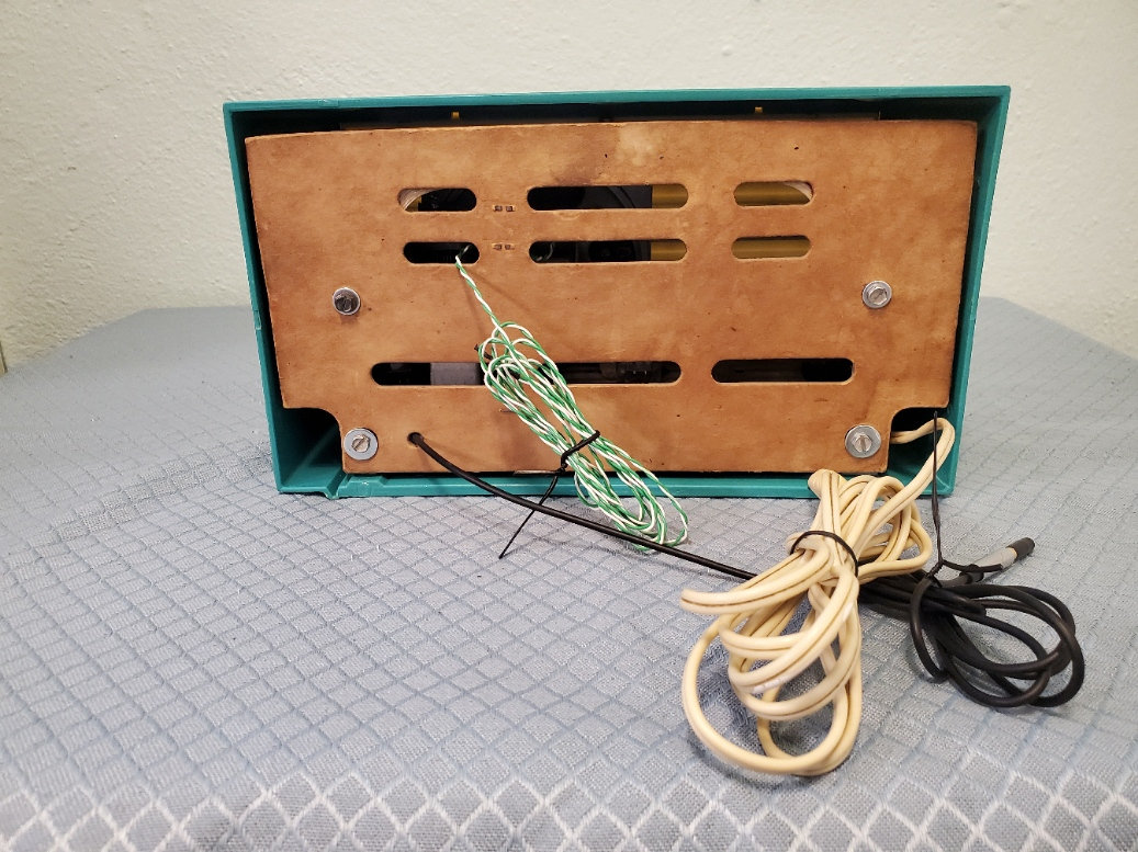 1960 Tele_tone MCM Tube Radio Restored With Aux Input for Bluetooth ...