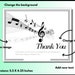 Small Music Thank You Card Thank You Music Teacher Customizable Card ...