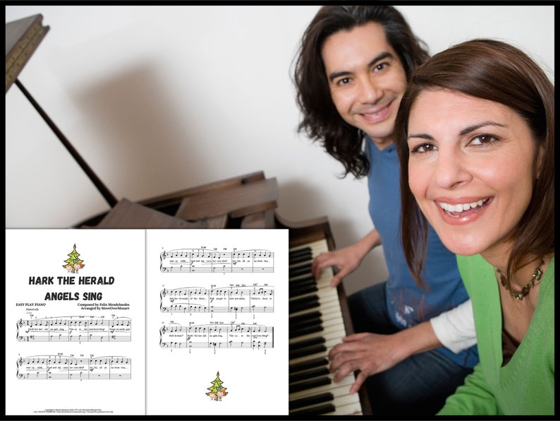 Hark the Herald Angels Sing, Christmas Sheet Music, Holiday Music ...