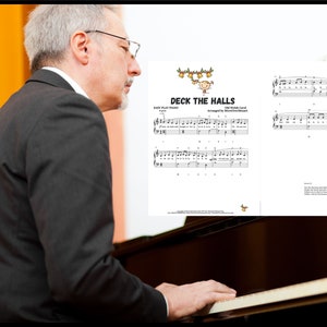 Deck the Halls, Christmas Sheet Music, Easy Piano Music for Beginners ...