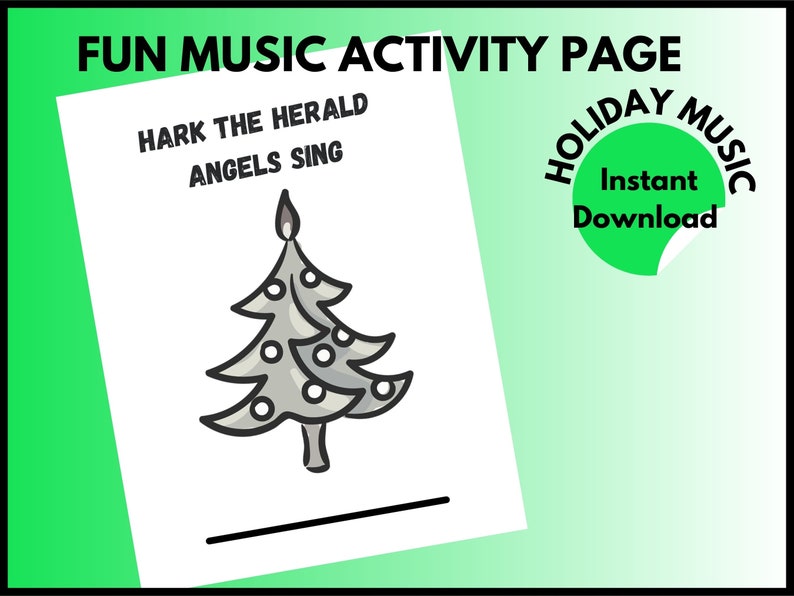 Hark the Herald Angels Sing, Christmas Sheet Music, Holiday Music ...