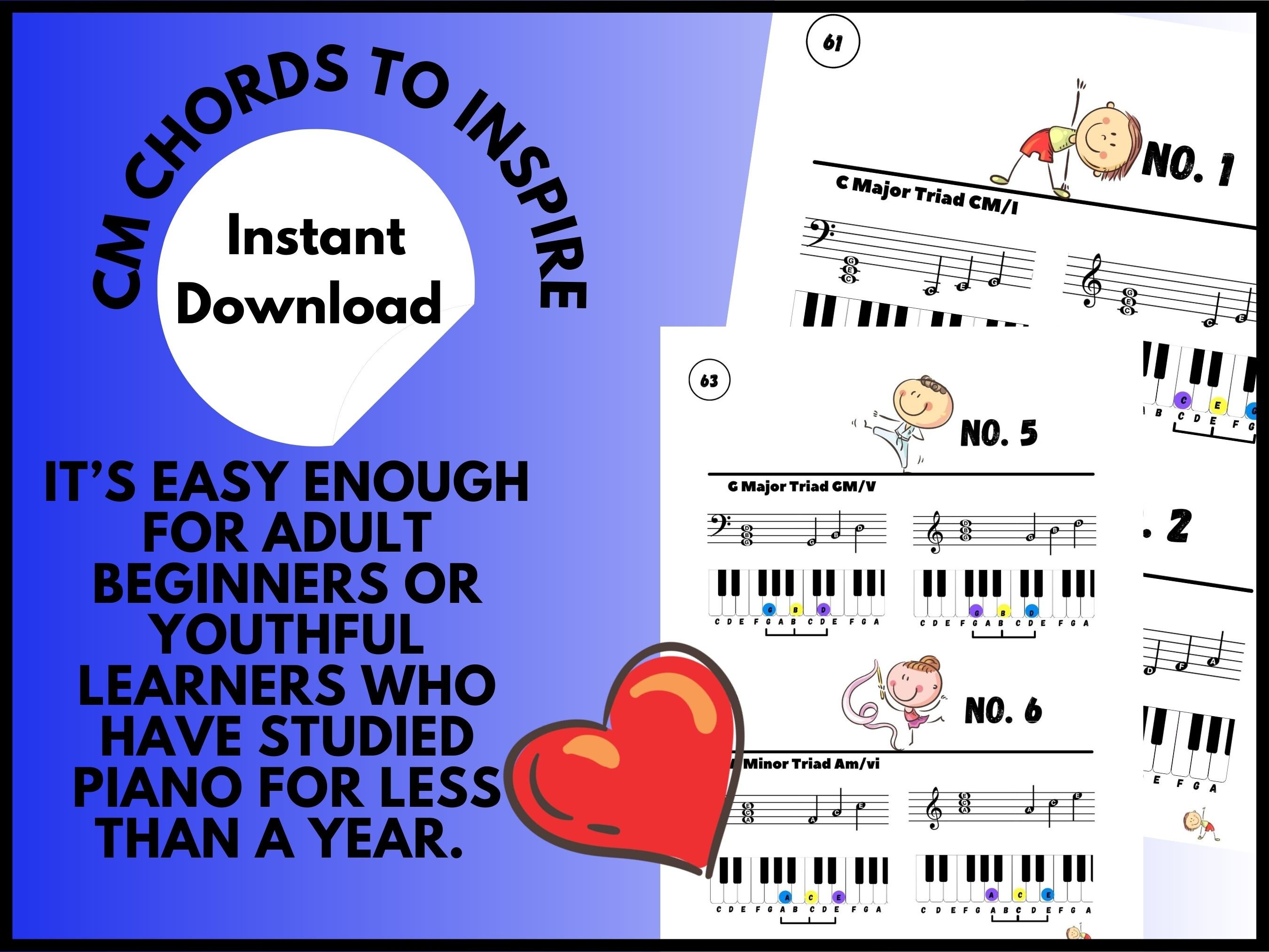 Piano Chords 101 Piano Patterns piano Accompaniment easy Play Piano PDF ...