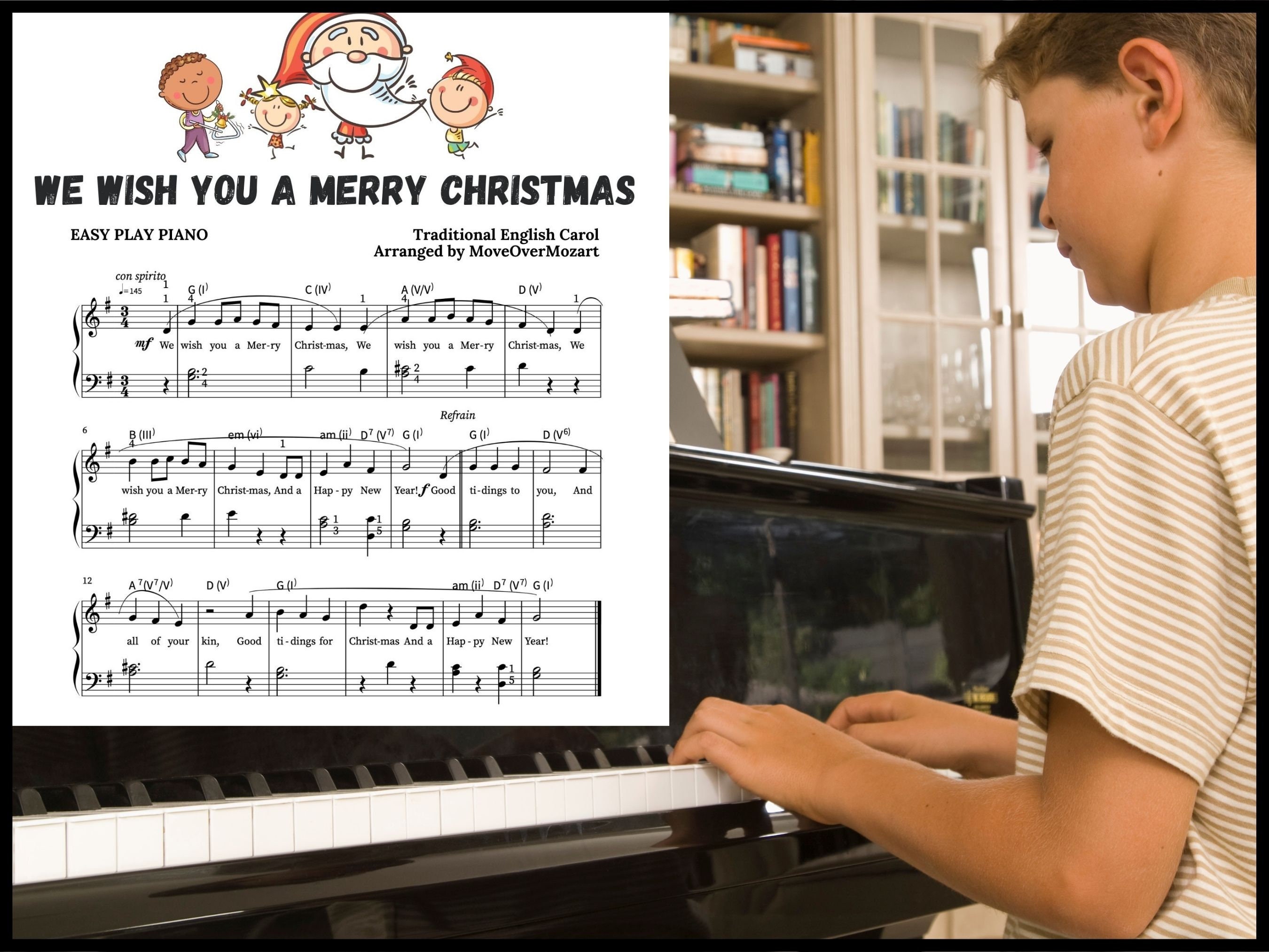 We Wish You A Merry Christmas, Christmas Sheet Music, Holiday Music ...