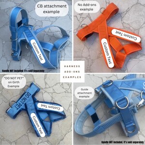 Custom Embroidered X-back Dog Harness // Custom Fleece or - Etsy