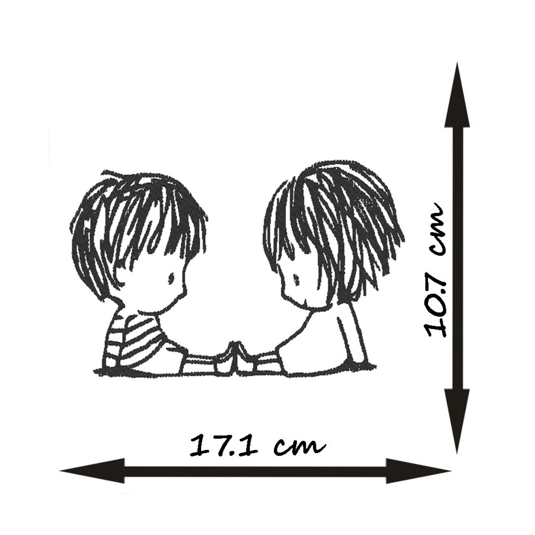 Brother Embroidery Design PES File Format Digital Download Kids - Etsy