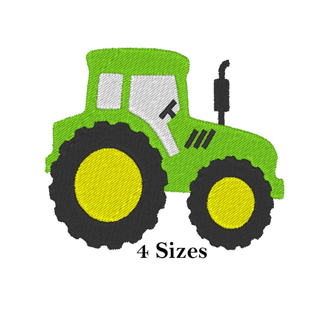 Tractor Digital PES Embroidery File for Brother Embroidery Maschine ...