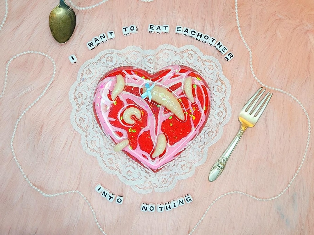 Eat Your Heart Out Maggot Wall Sculpture - Etsy