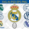 Real Madrid Svg File, Digital Download , Instant Delivery - Etsy