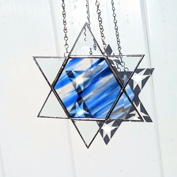 Star of David Glass - Etsy
