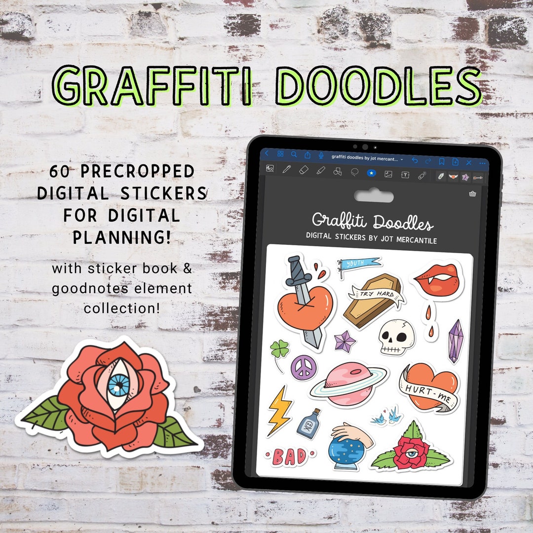 Digital Stickers, Goodnotes Stickers, Planner Stickers, Digital ...