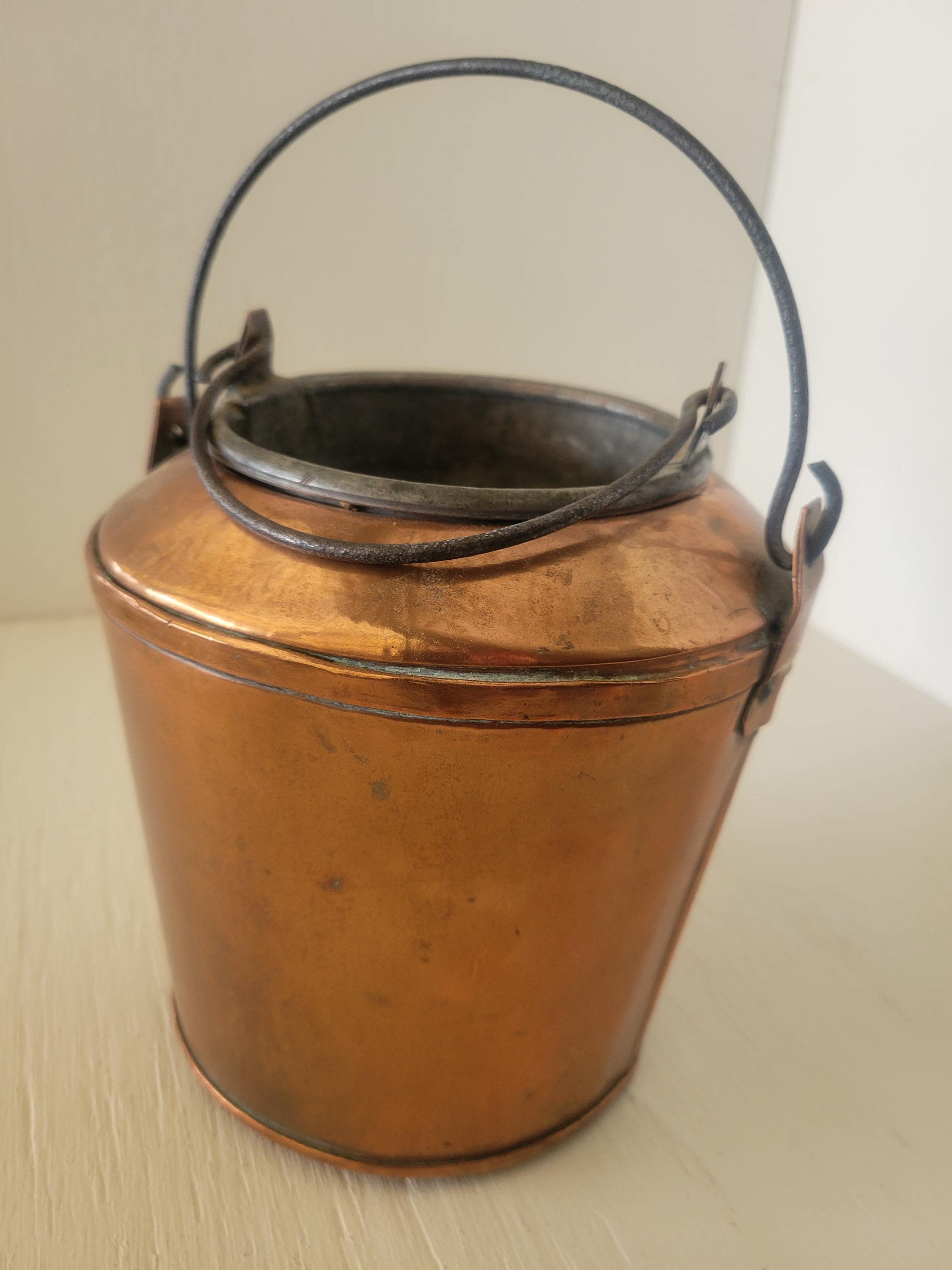 Vintage Copper Glue Pot Double Boiler - Etsy
