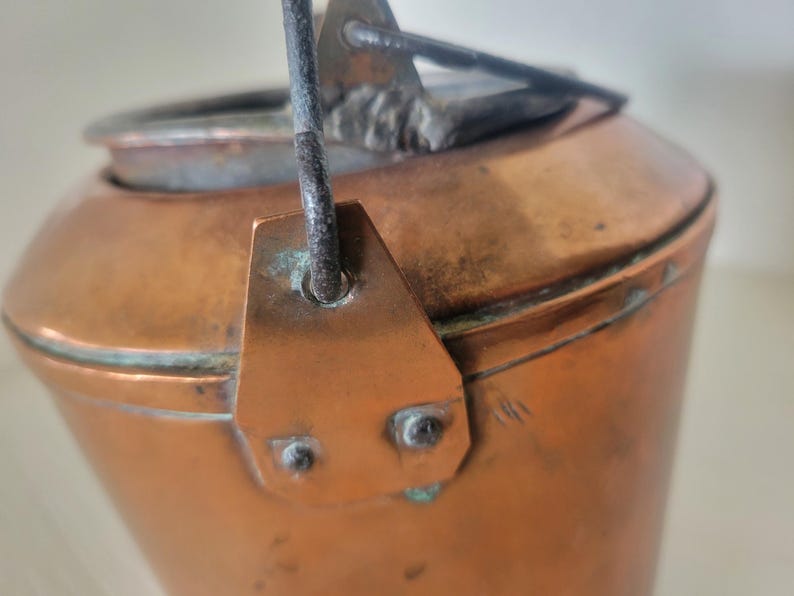 Vintage Copper Glue Pot Double Boiler - Etsy