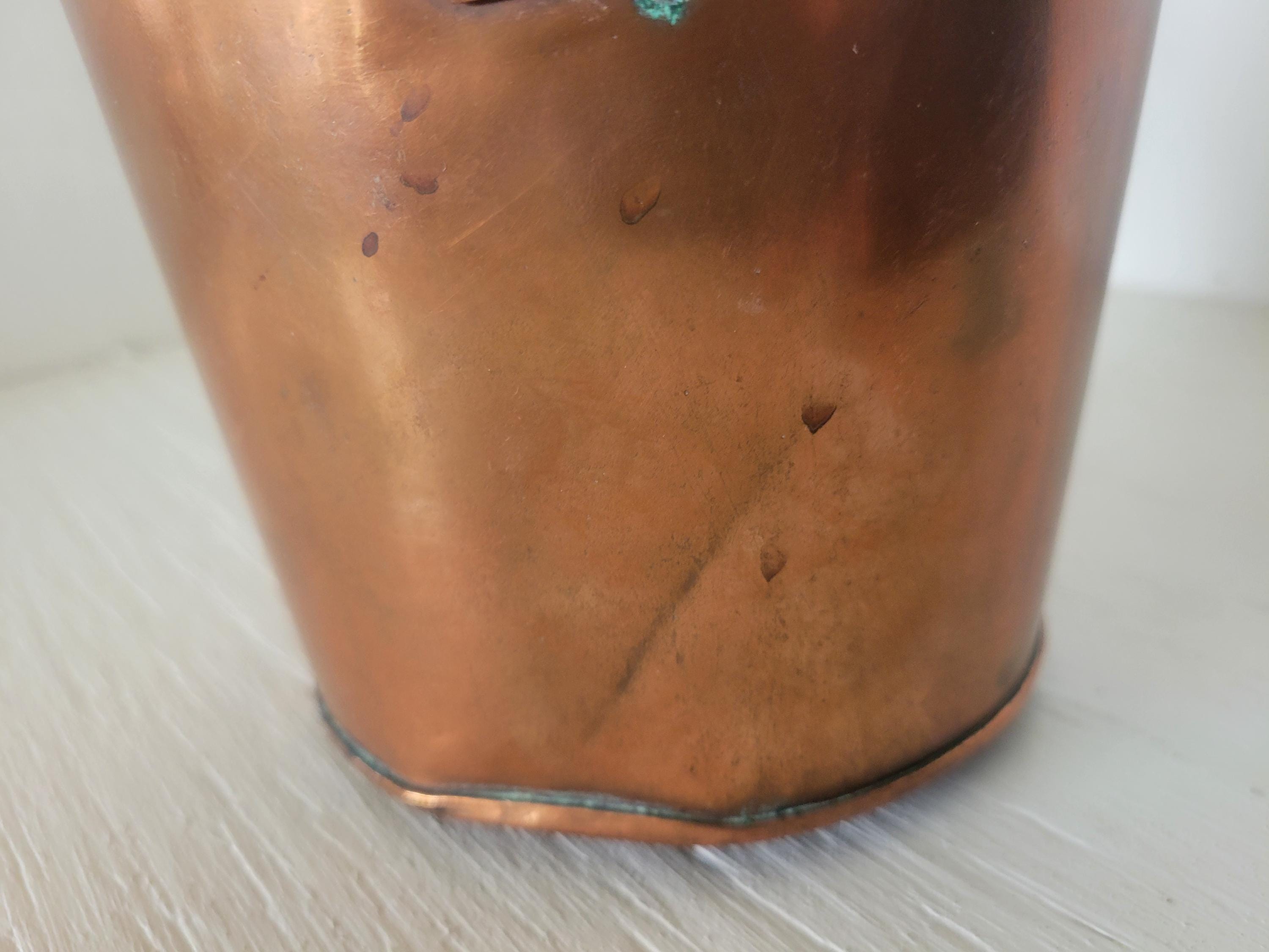 Vintage Copper Glue Pot Double Boiler - Etsy