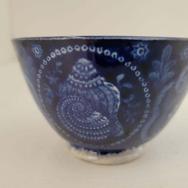 Flow Blue Tea Cup - Etsy