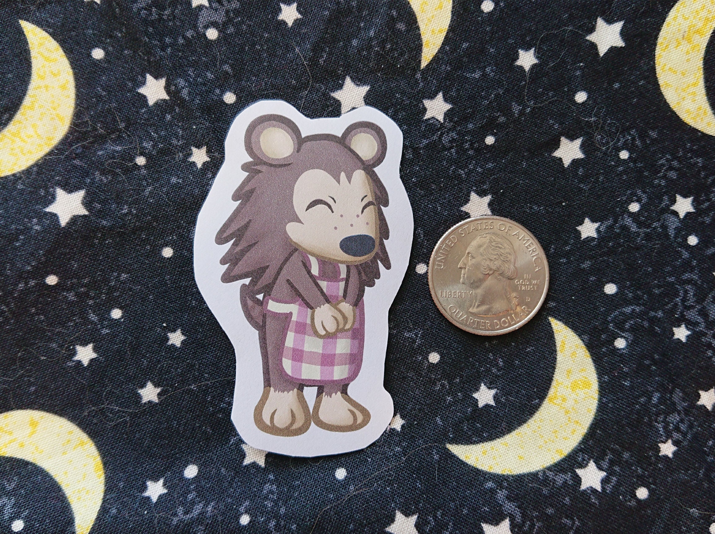 Cute Sable Animal Crossing New Horizons Sticker / ACNH / - Etsy