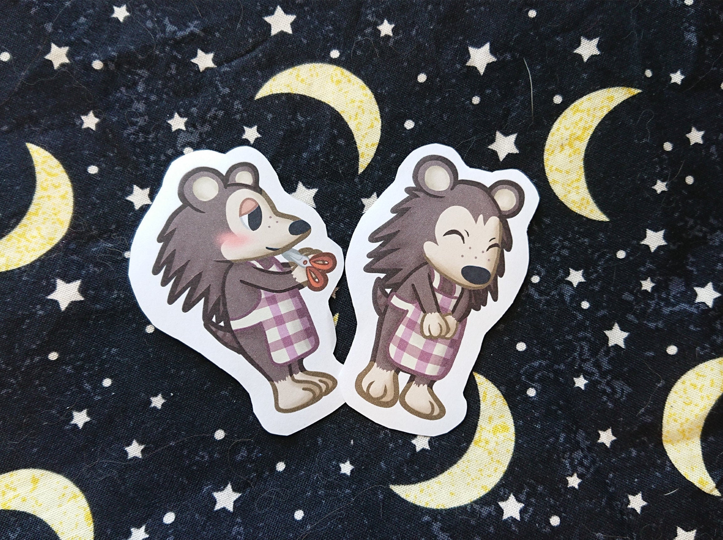 Cute Sable Animal Crossing New Horizons Sticker / ACNH / - Etsy