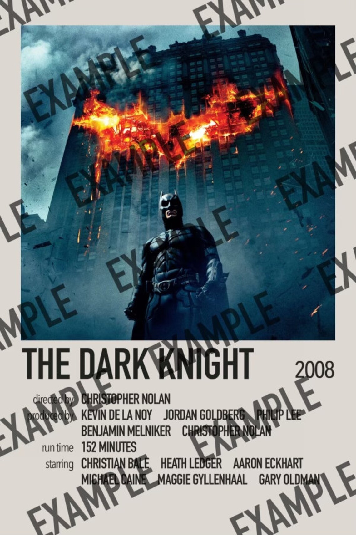 Digital Download the Dark Knight Trilogy Poster Prints | Etsy