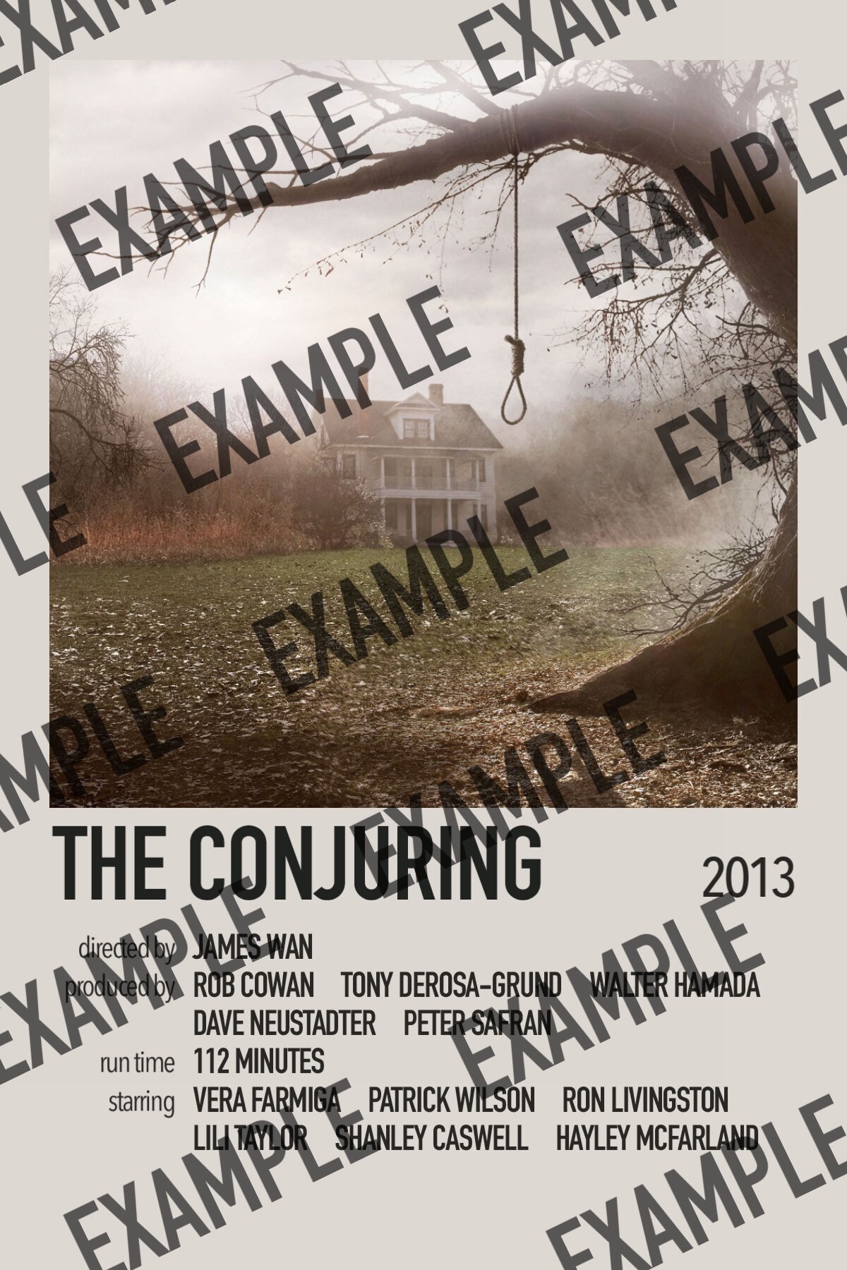 Digital Download, the Conjuring Universe Poster Prints - Etsy UK