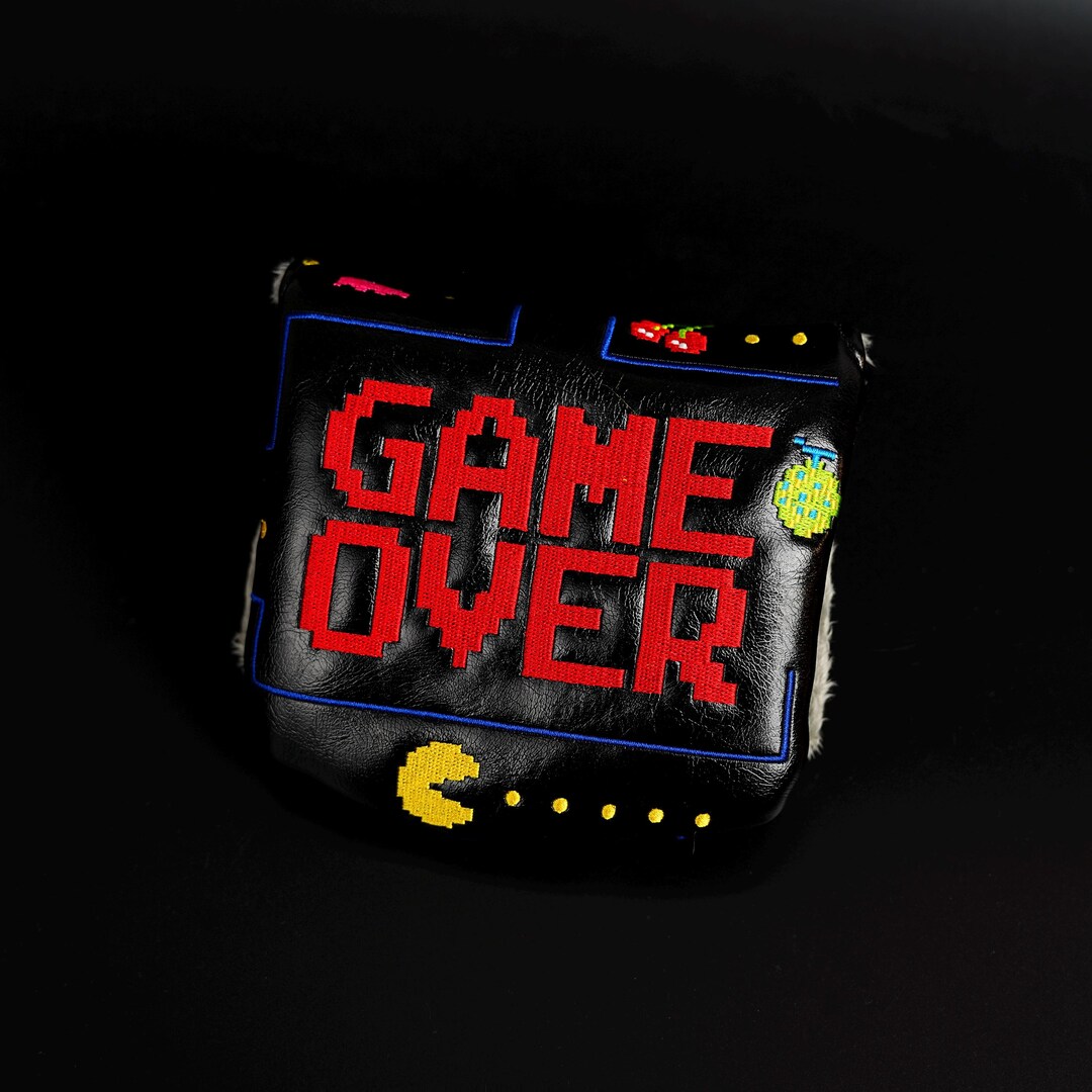 Magnetic Game Over Pac Man Inspired Regular or Center Shaft Mallet Golf ...