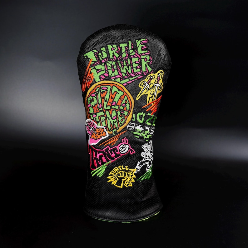 TMNT the Turtle Power Inspired Golf Driver Headcover Fit up to 460cc - Etsy