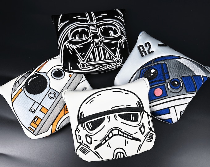 New Custom Star Wars Mallet Golf Putter Headcover Fits Taylormade ...